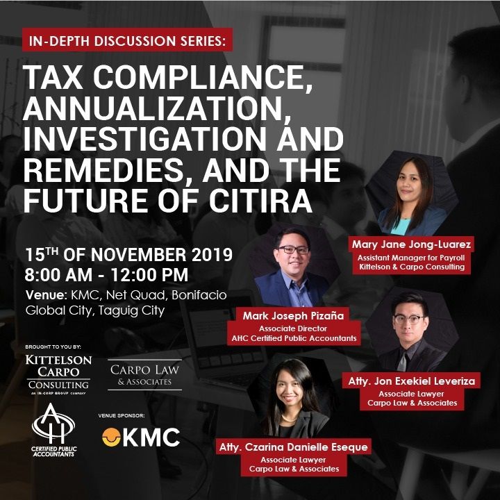 Tax Compliance, Annualization, and the Future of CITIRA